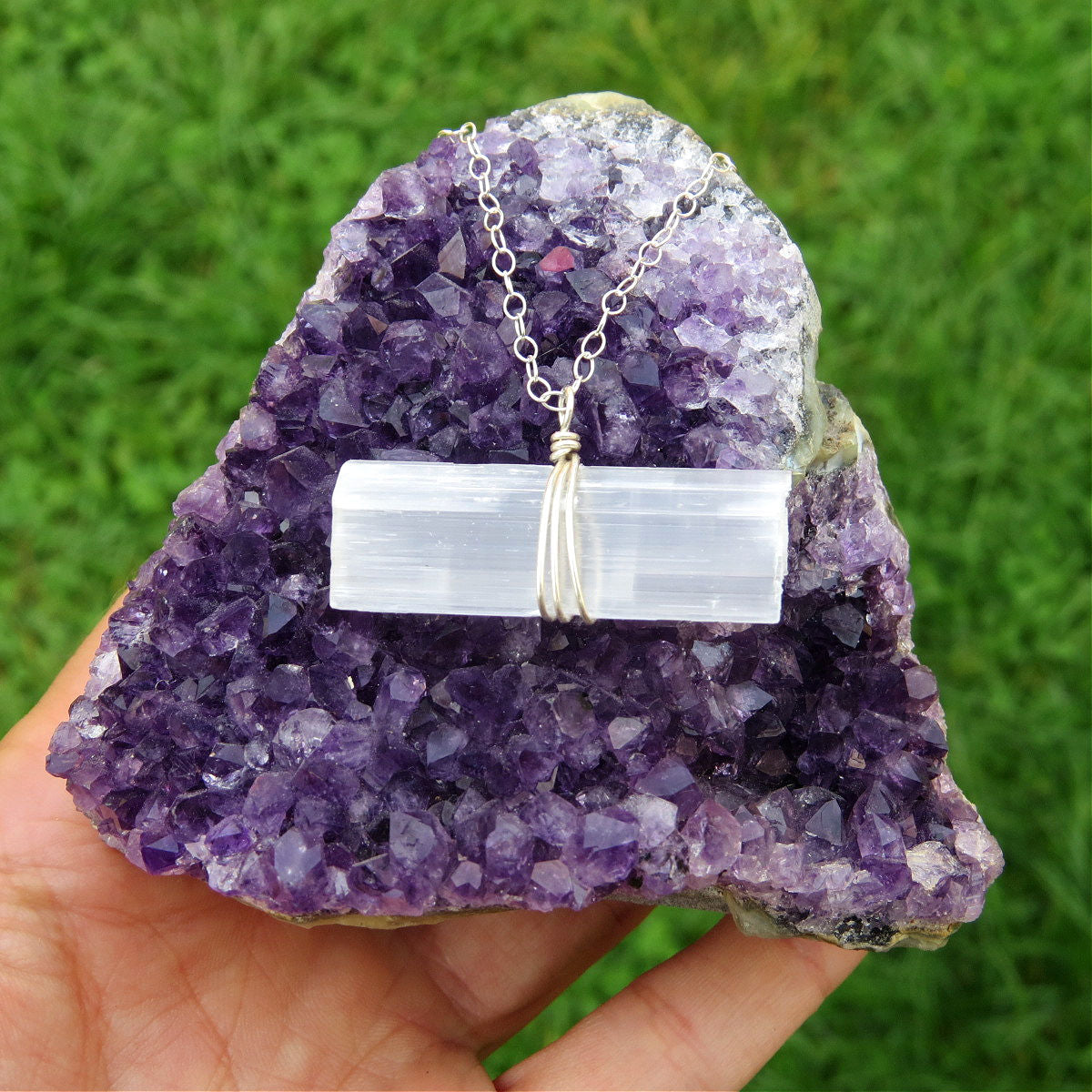 Selenite Jewelry | Crystal Necklaces & Bracelets – Crystalline Dream