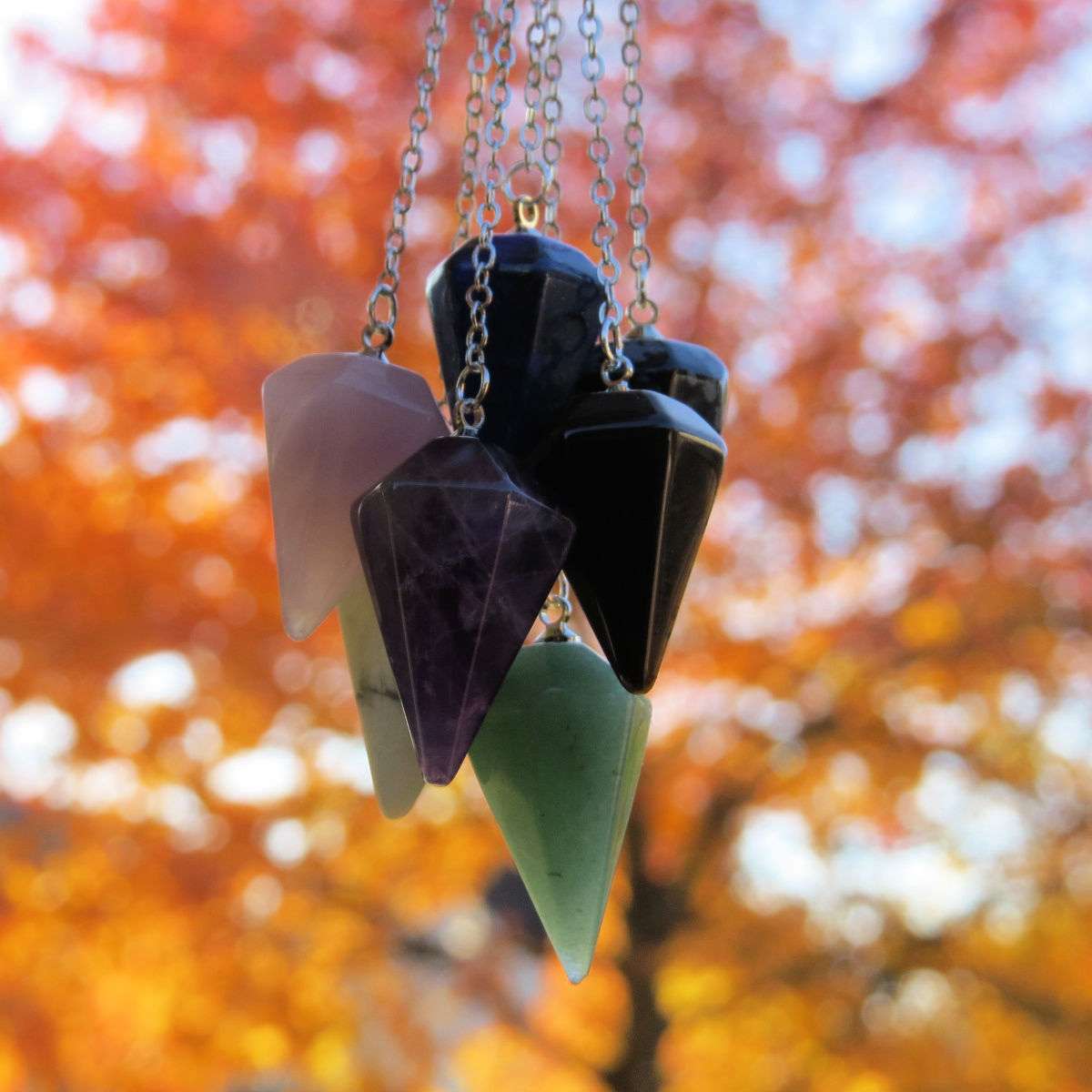 Crystal Dowsing Pendulum for Divination & Intuitive Guidance ...